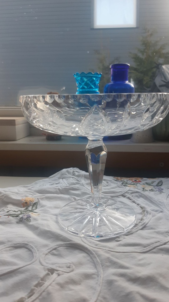 Nostalgisk stettefat i krystall - Epla