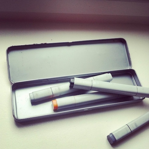 Penal i metall fra 80-tallet - Epla