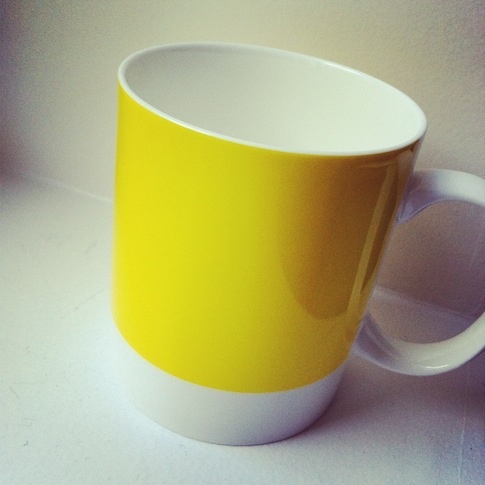 Gul Pantone krus — ubrukt - Epla