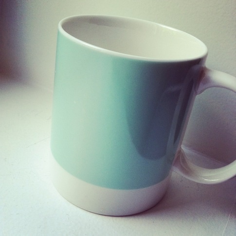 Lys turkis Pantone krus — ubrukt - Epla