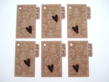 6 gavelapper - filthjerte - Epla