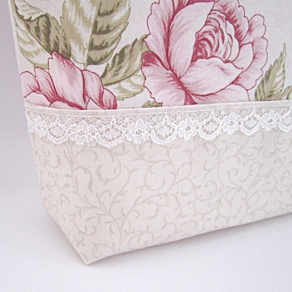 Toalettveske - vakre roser - Epla