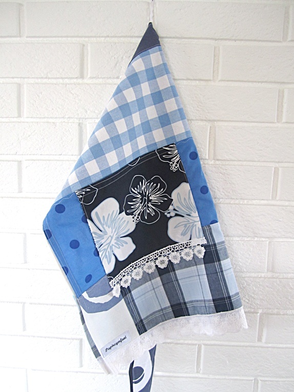 Forkle - blått hjerte - Epla