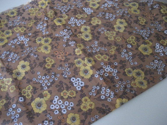 RETRO gardiner med blomster - Epla