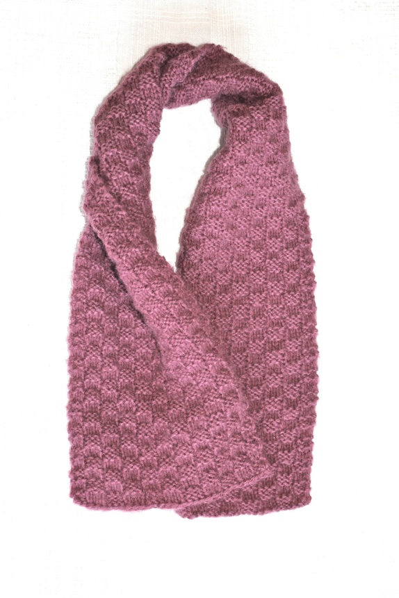 Mykt gammelrosa skjerf - Epla