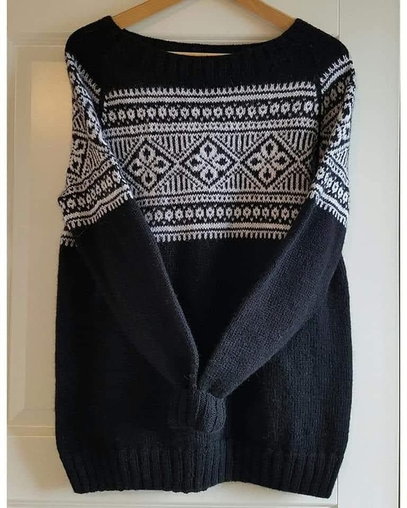 Nydelig alpakka genser i str m - Epla