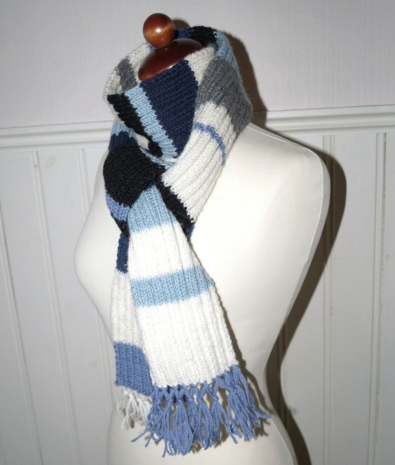 Strikket Skjerf - Epla