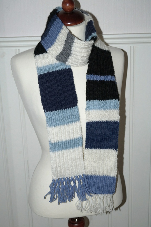 Strikket Skjerf - Epla