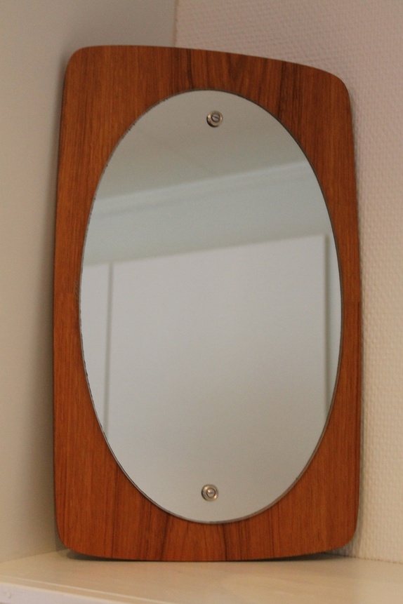 Fint teak speil - Epla