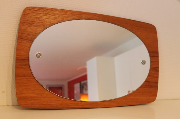 Fint teak speil - Epla