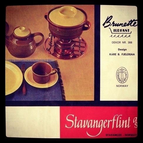 Serveringsfat Brunette Stavangerflint - Epla