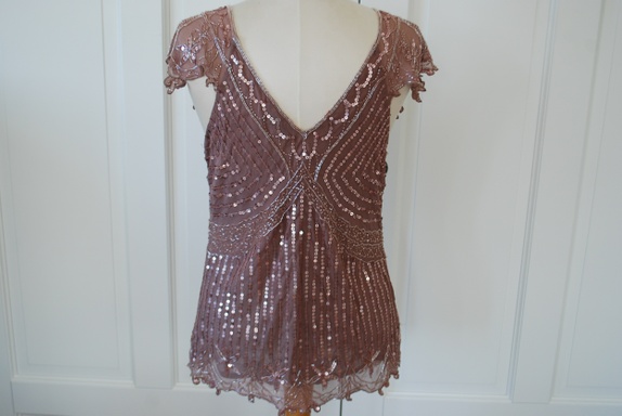 Ny pris: Vakker selskapstopp fra SILBOR - str 40 - Epla