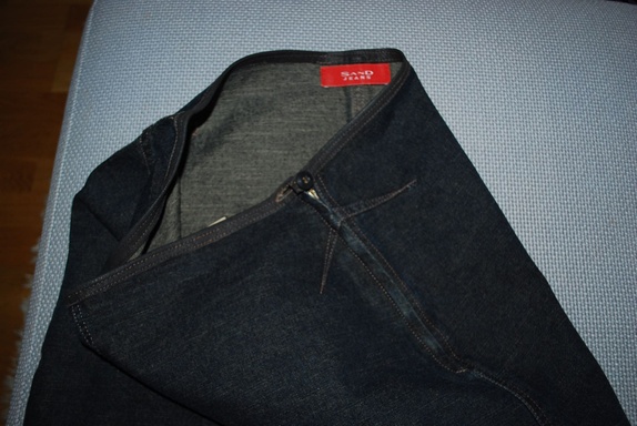 Sand Jeans dongeriskjørt str 38 - Epla