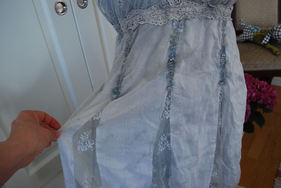 Cream kjole - str 42 - Epla