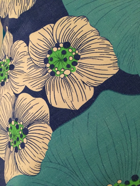 Retro putetrekk med blomster - Epla