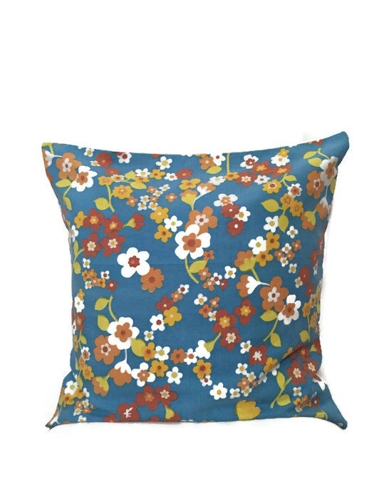 Retro putetrekk med blomster - Epla