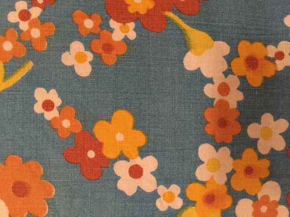 Retro putetrekk med blomster - Epla