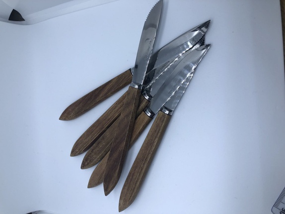 Fruktkniver i stativ - Epla