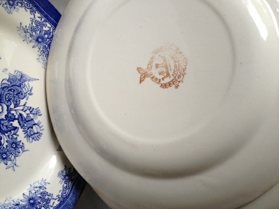 Fasan middagstallerker, Egersund Fajanse - Epla