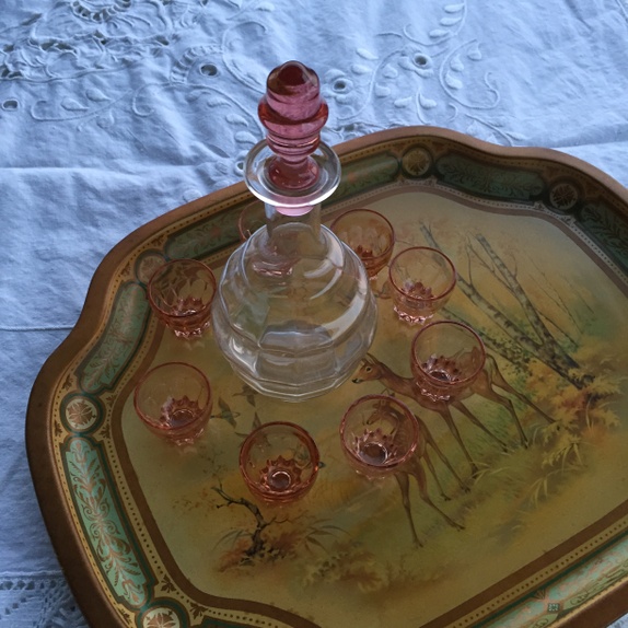 Karafell m 7 rosa glass - Epla