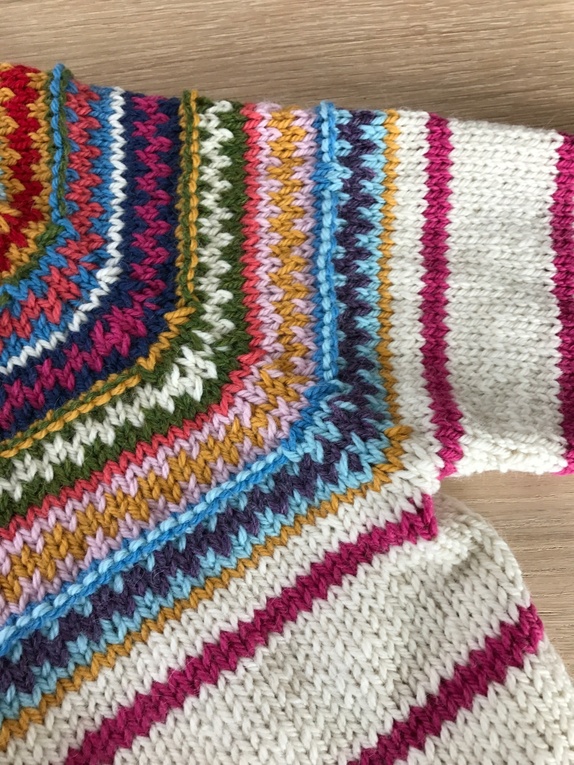 Retro fargerik kofte - Epla