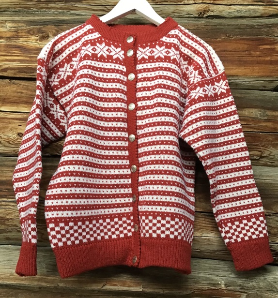 Fanakofte i naturlig Norsk ullgarn Str. S/M - Epla