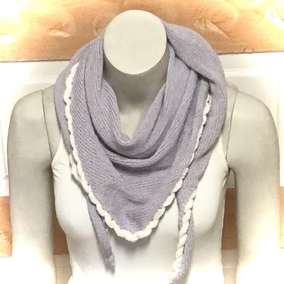 Sjal i alpakka - Epla