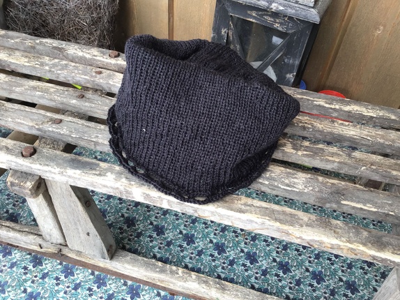 Mjuk hals, alpakka og Silke - Epla