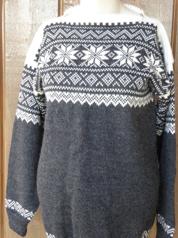 Alpakka genser, Str. (M) - Epla