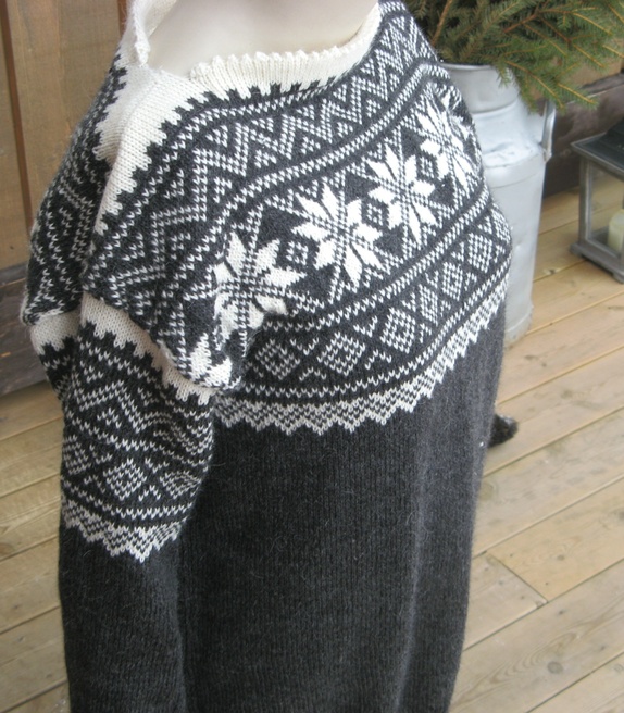 Alpakka genser, Str. (M) - Epla