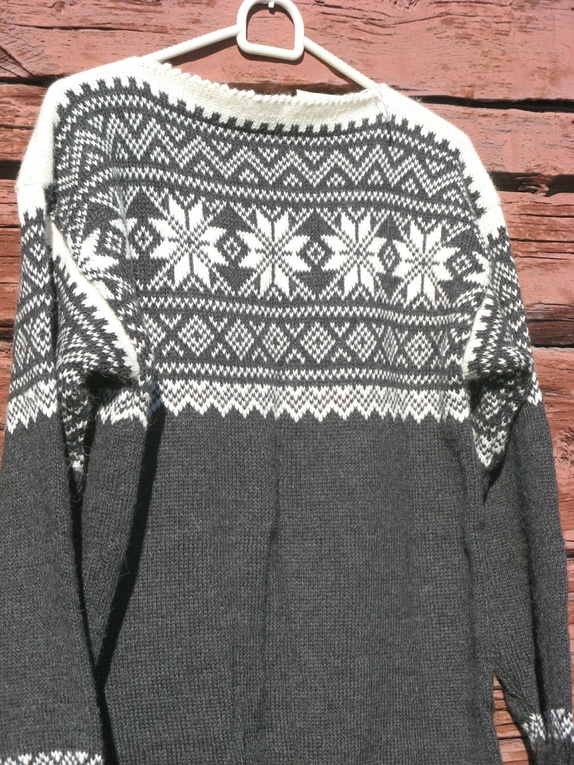 Alpakka genser, Str. (M) - Epla