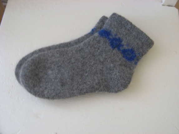 Tova sokker av norsk ullgarn str 30 - Epla