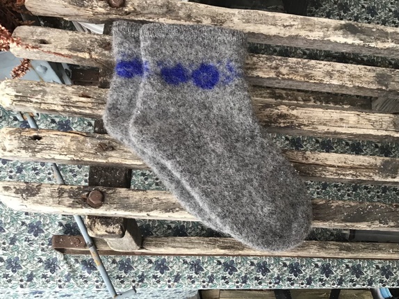 Tova sokker av norsk ullgarn str 30 - Epla