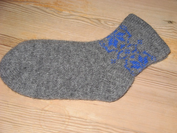 Tova sokker av norsk ullgarn str 34 - Epla