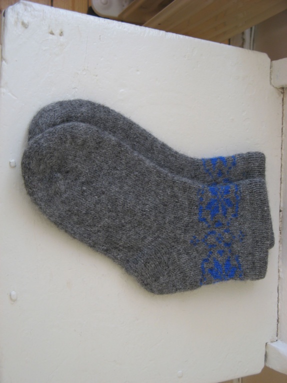 Tova sokker av norsk ullgarn str 34 - Epla