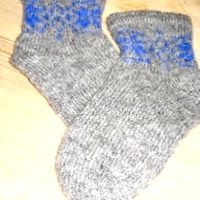 Tova sokker av norsk ullgarn str 34 - Epla