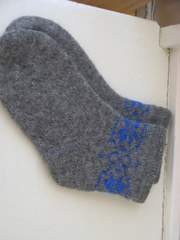 Tova sokker av norsk ullgarn str 34 - Epla