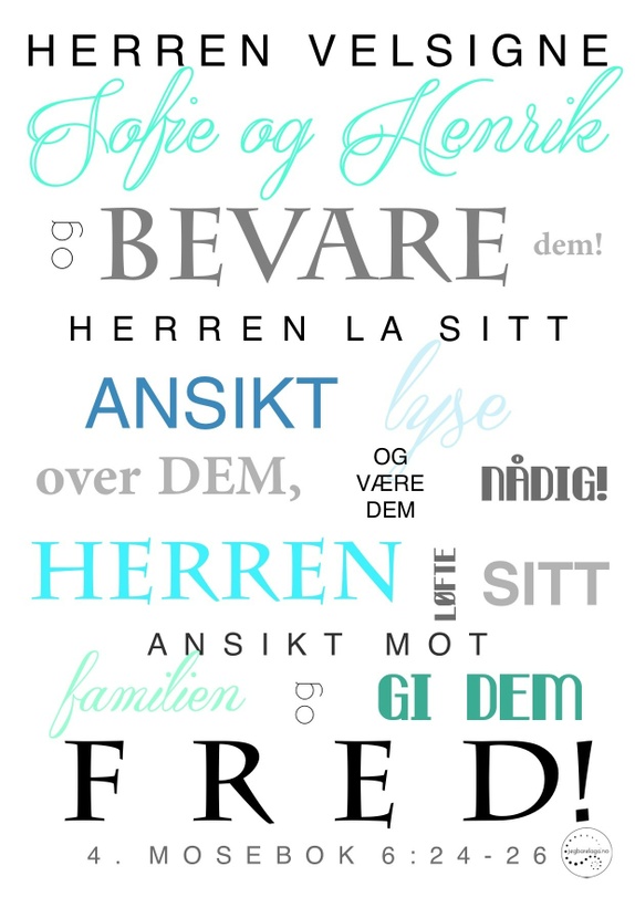 Velsignelsen, trykk. - Epla