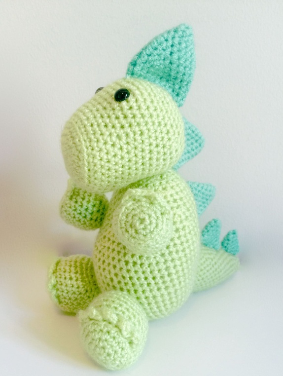 Kosedyr: Heklet Dinosaur - Epla