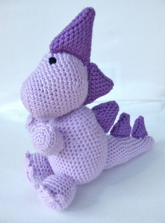 Kosedyr: Lilla Dinosaur - Epla