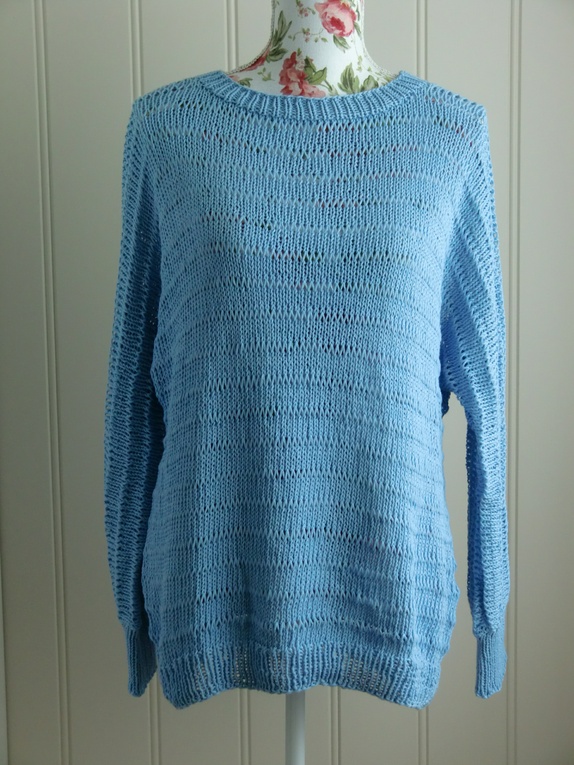 Strikket genser i str. L - Epla