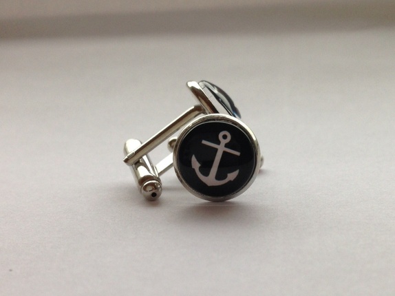 Reservert Paul ! " Anker " .Mansjettknapper - Epla