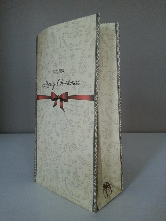 Gavepose "Rød sløyfe" - Epla