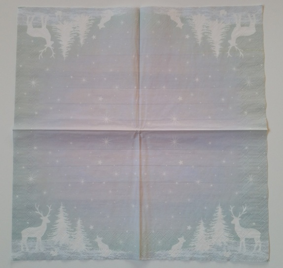 Plukk og miks: servietter (vinter/ jul) - Epla