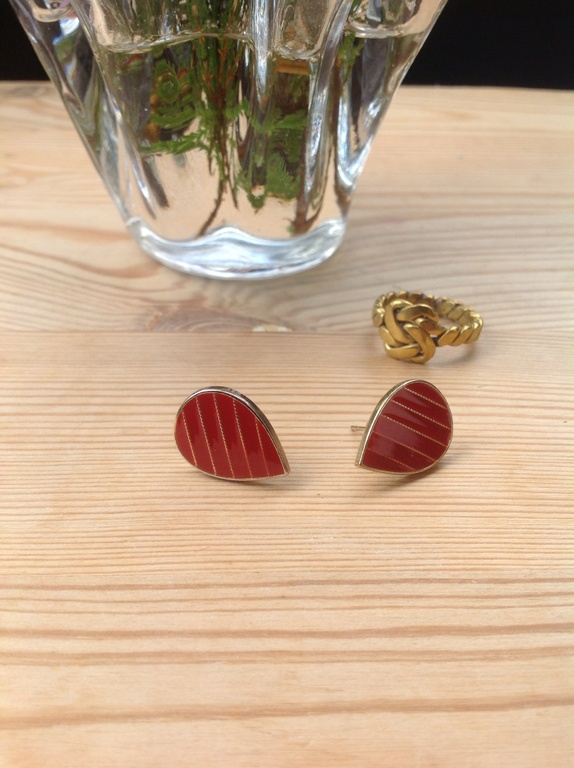 Søtt vintage sett - Epla