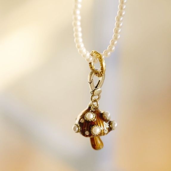 Emaljert sopp smykke - Epla