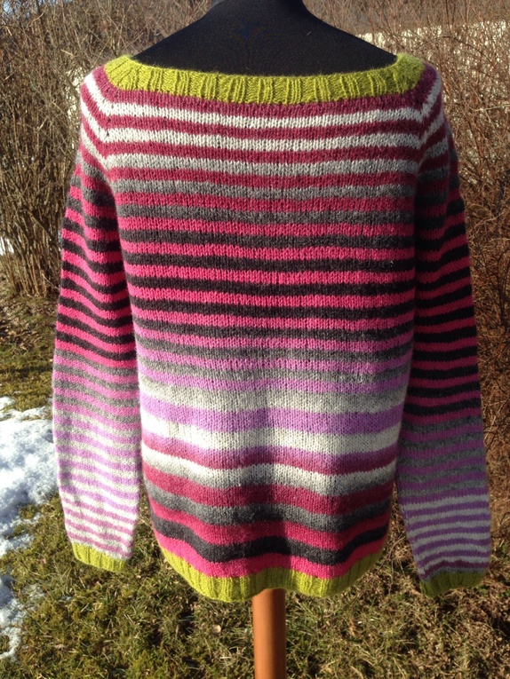 Stripete ullgenser str M/L - Epla