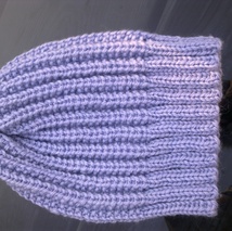 Heklet blonde/ kappe - Epla