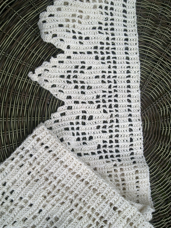 Heklet blonde/ kappe - Epla