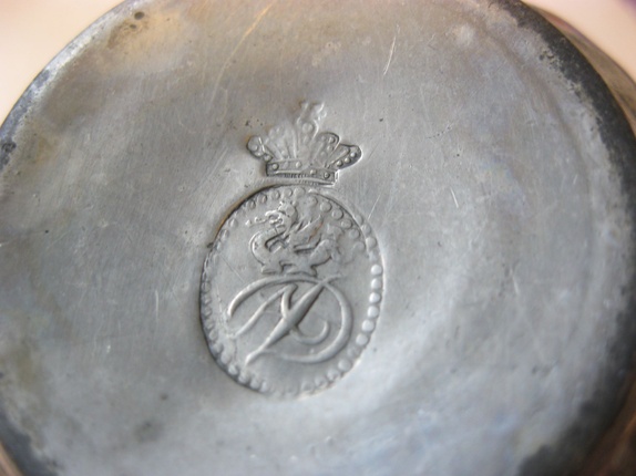 Gammel tinnvase - Epla